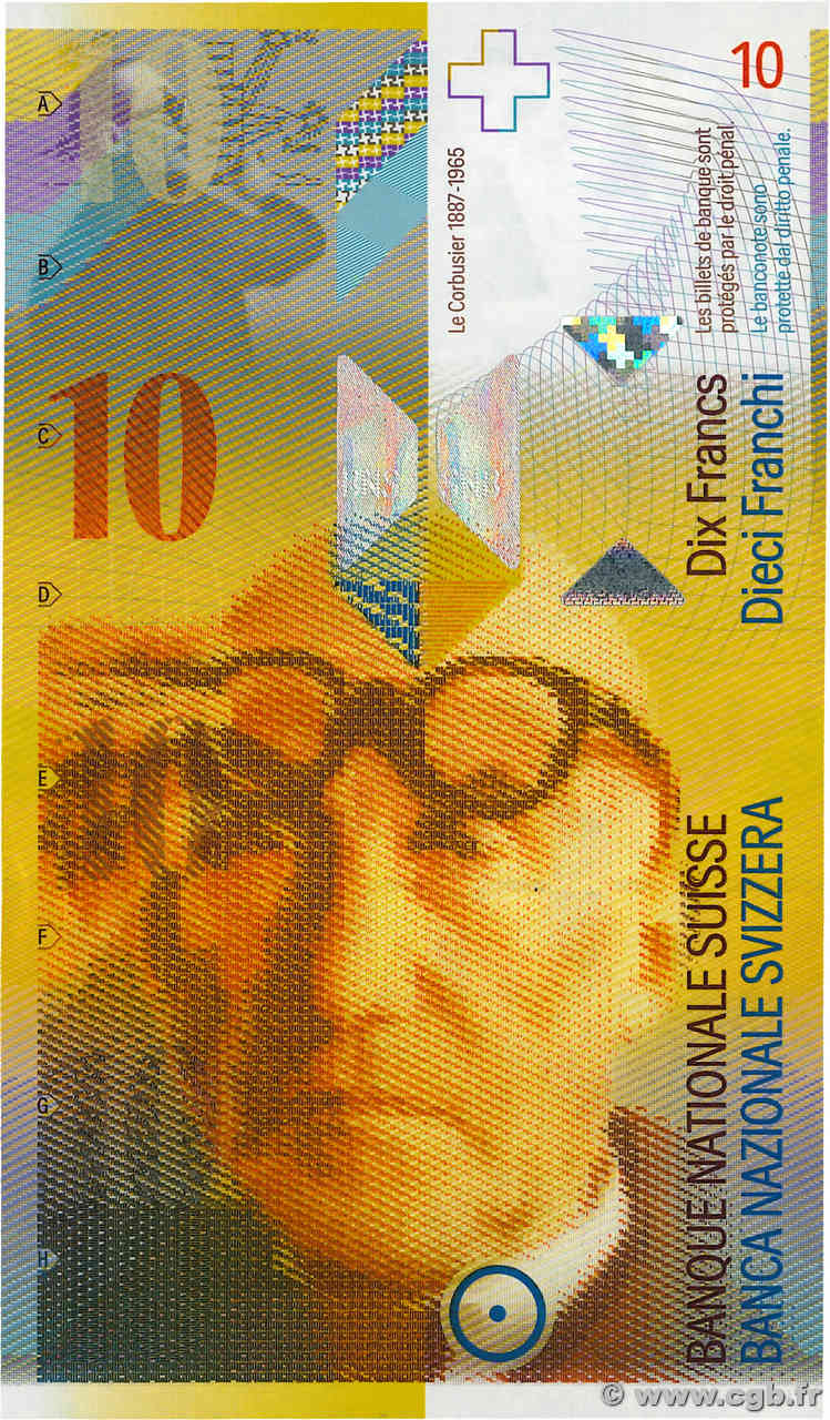 10 Francs SUISSE 1996 P.66a 507590 Billets