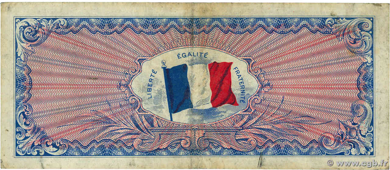 500 Francs DRAPEAU FRANCE 1944 VF.21.01 513391 Billets