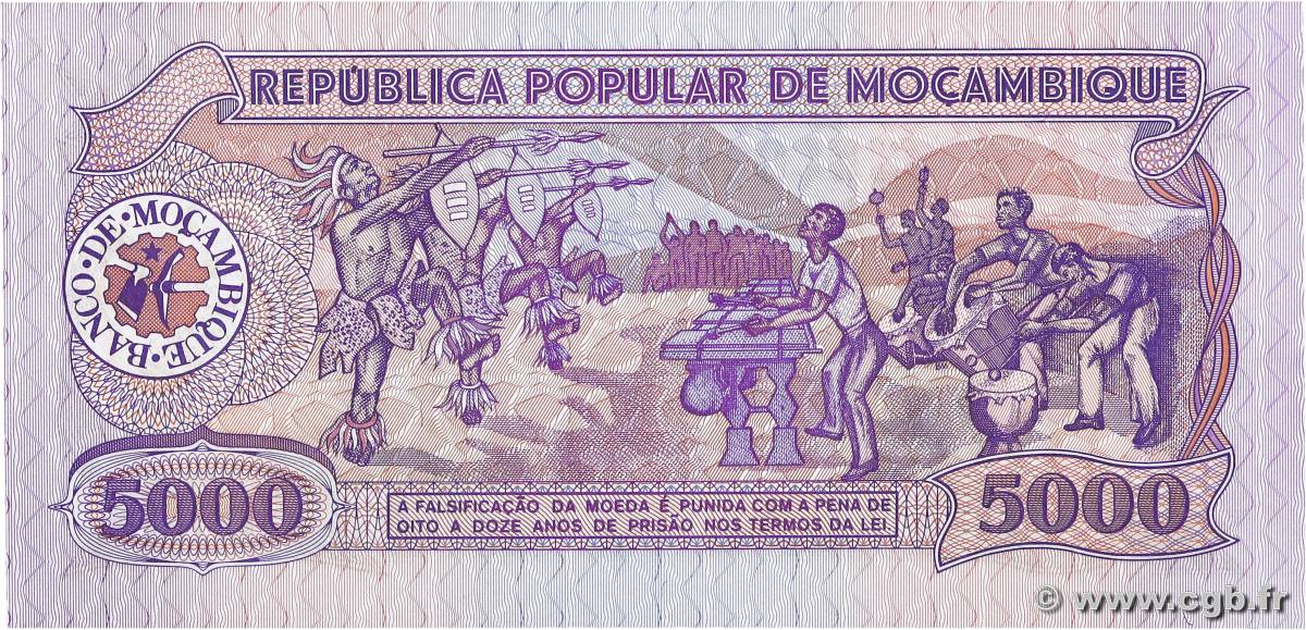 5000 Meticais MOZAMBIQUE 1988 P.133a 532071 Billets