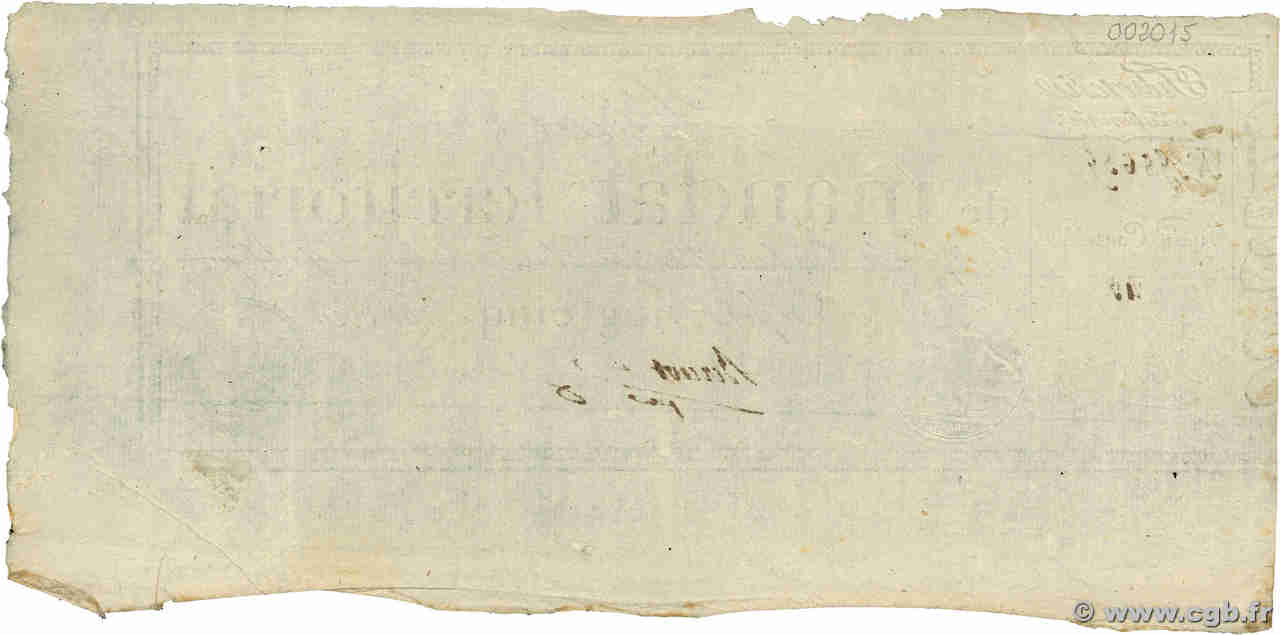 25 Francs avec série FRANCE 1796 Ass.59b 533304 Banknotes