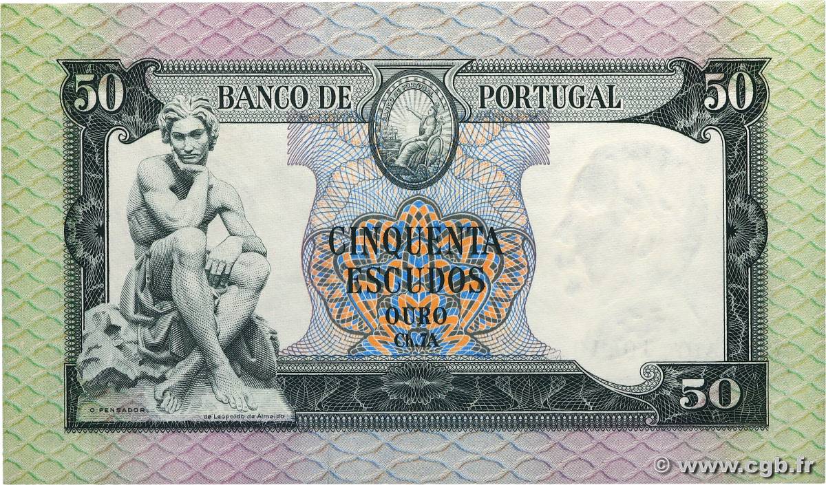 50 Escudos PORTUGAL 1960 P.164 540292 Billets