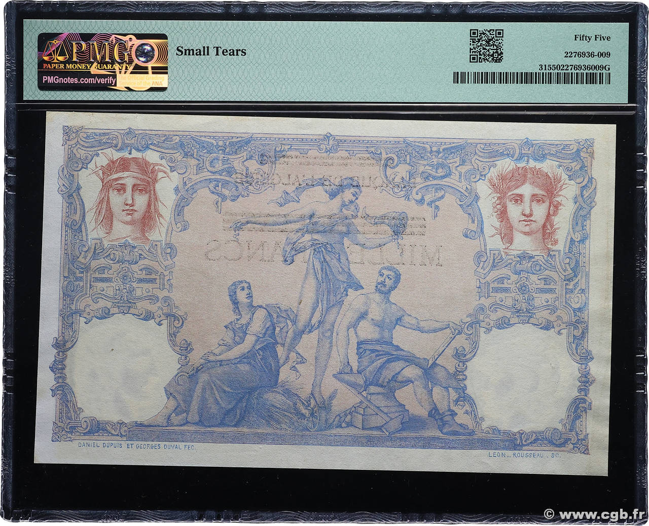 1000 Francs sur 100 Francs TUNISIE 1942 P.31 548307 Billets