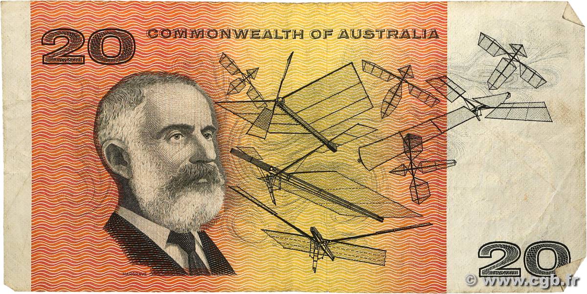 20 Dollars AUSTRALIE 1972 P.41c 550623 Billets