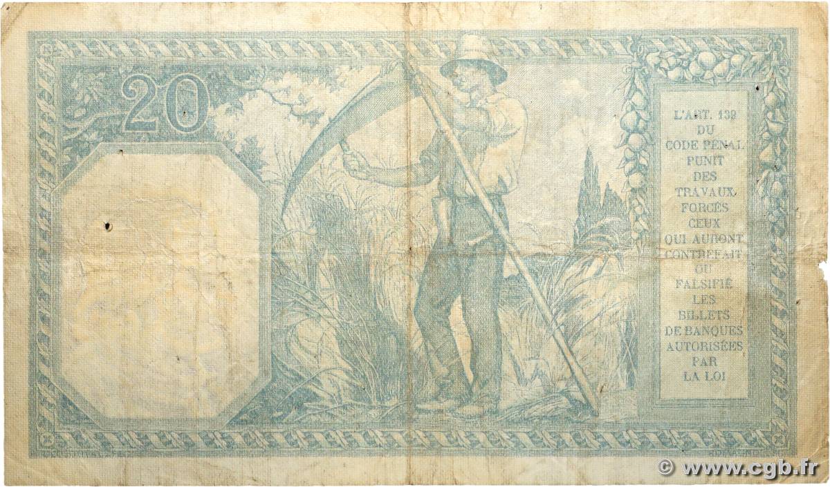 20 Francs BAYARD FRANCE 1918 F.11.03 559116 Billets