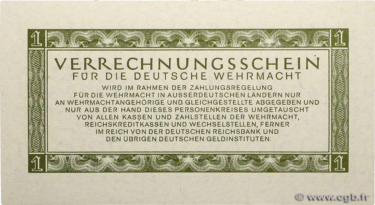 1 Reichsmark ALLEMAGNE 1942 P.M38 562458 Billets