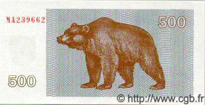 500 Talonu LITUANIE 1992 P.44 b09_0348 Billets