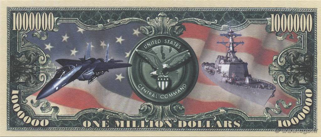 1000000 Dollars UNITED STATES OF AMERICA 2003 b50_1100 Banknotes
