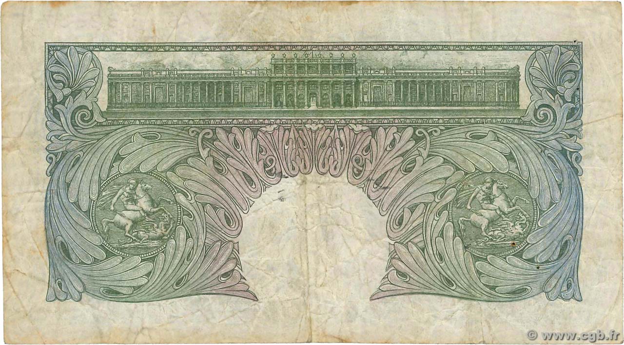 1 Pound ENGLAND 1929 P.363b b77_0435 Banknotes