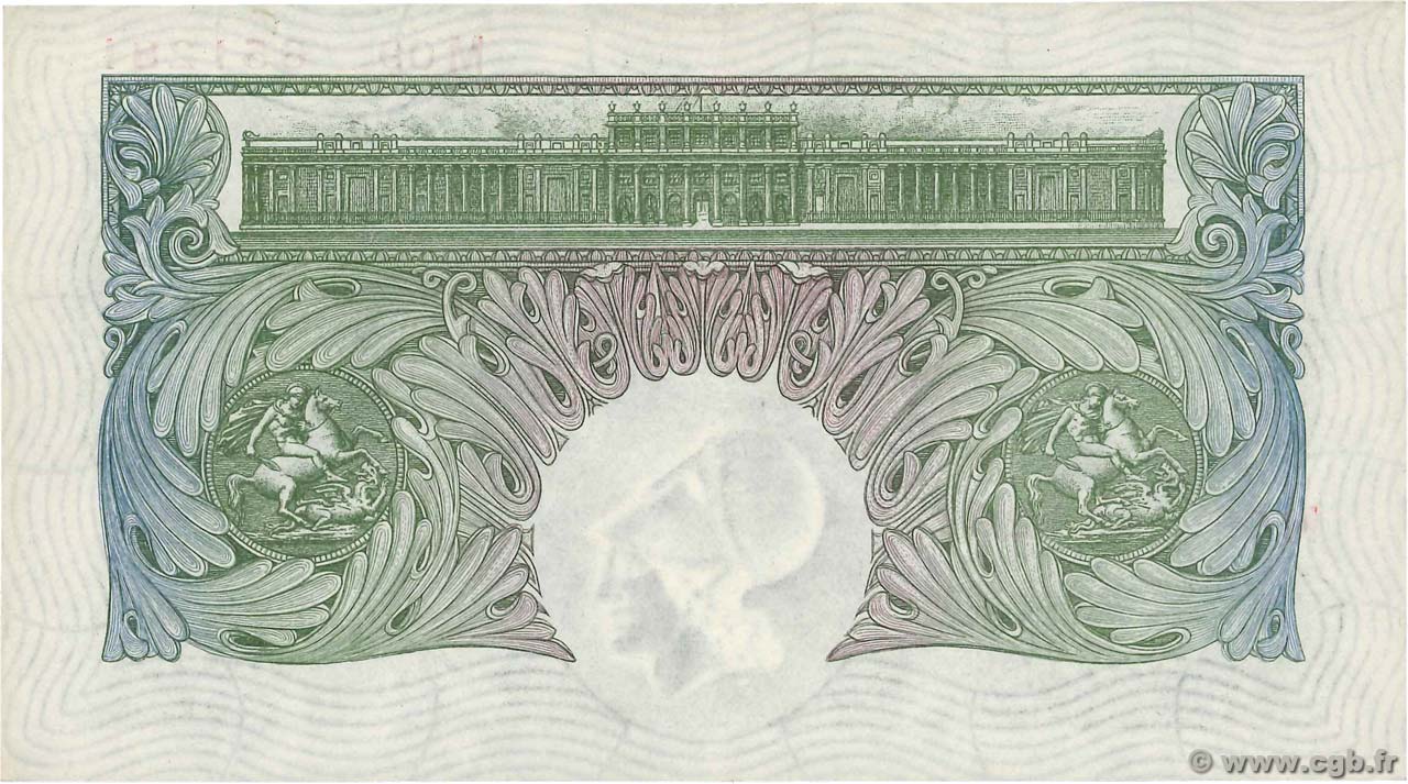 1 Pound ENGLAND 1929 P.363b b77_0436 Banknotes