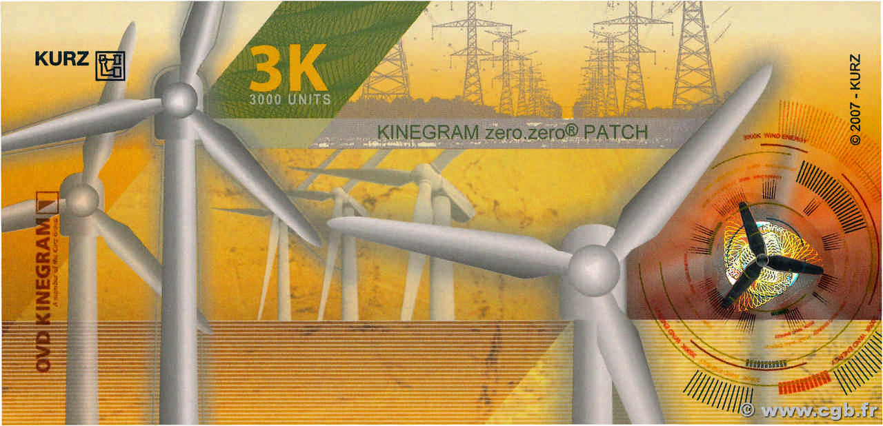 3000 (Units) Test Note GERMAN FEDERAL REPUBLIC 2007 b83_9091 Banknotes