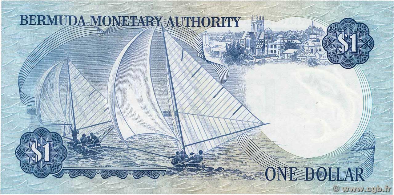 1 Dollar BERMUDA 1982 P.28b b86_0011 Banknotes