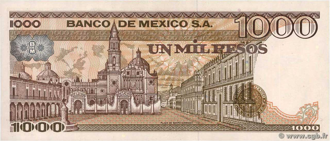 1000 Pesos MEXICO 1982 P.076d b86_0732 Banknotes