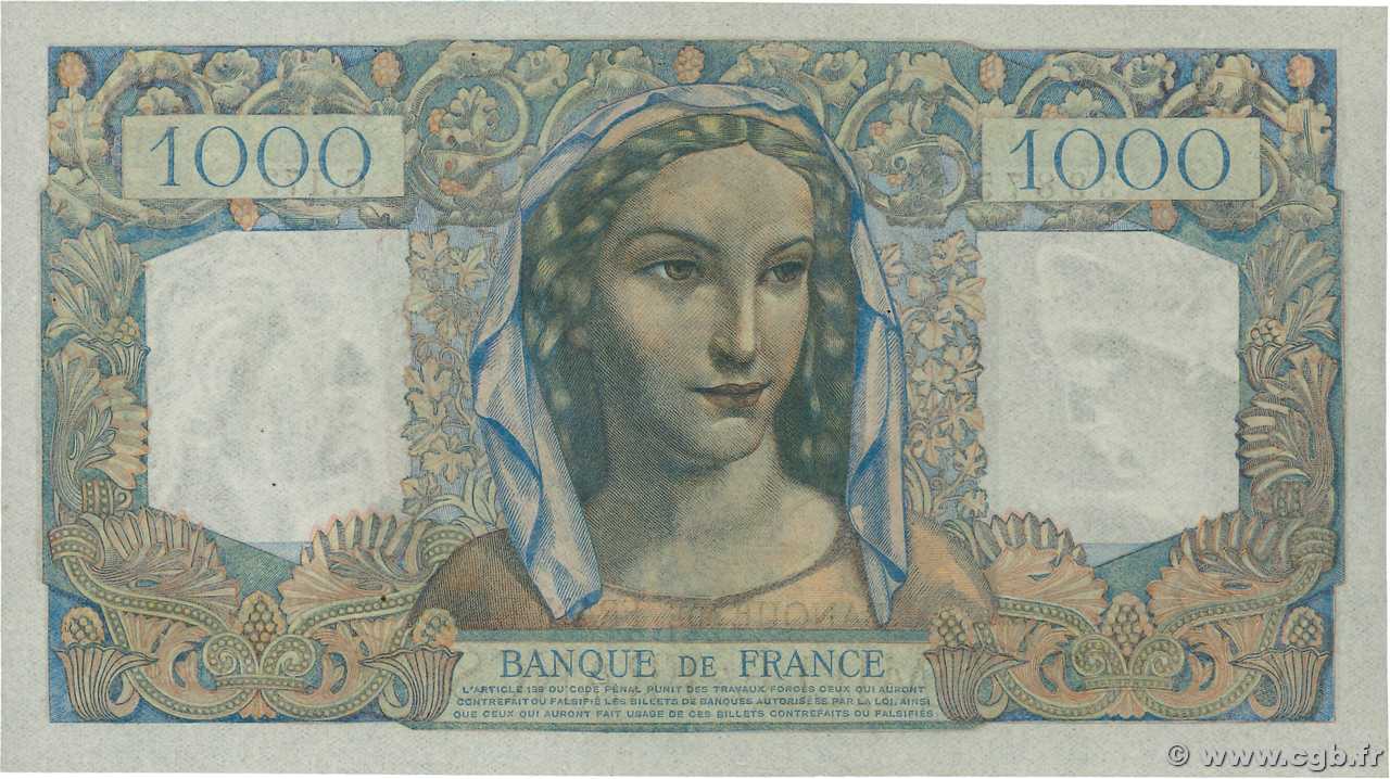 1000 Francs MINERVE ET HERCULE FRANCE 1946 F.41.10 b87_0433 Billets