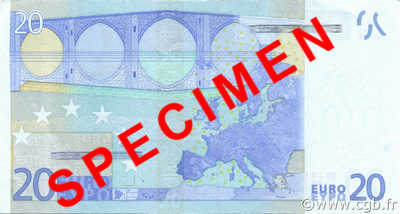 20 Euro EUROPA 2002 €.120.16 b91_0429 Banconote