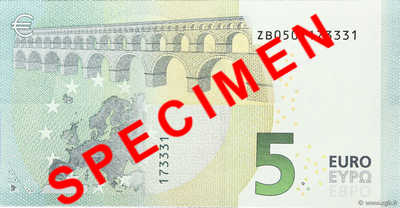 5 Euro EUROPE 2013 €.200.16 b91_0526 Billets