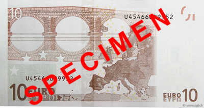 10 Euro EUROPA 2002 €.110.20 b91_0540 Banconote