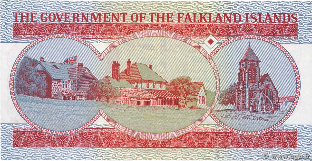5 Pounds Commémoratif FALKLAND ISLANDS 1983 P.12a b94_4337 Banknotes