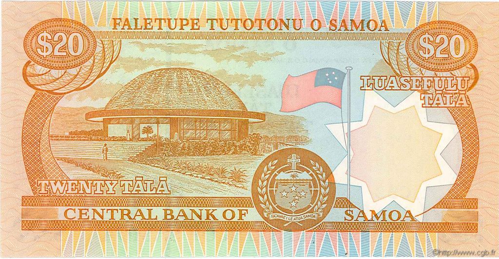 20 Tala SAMOA 2005 P.35b b97_1004 Billets