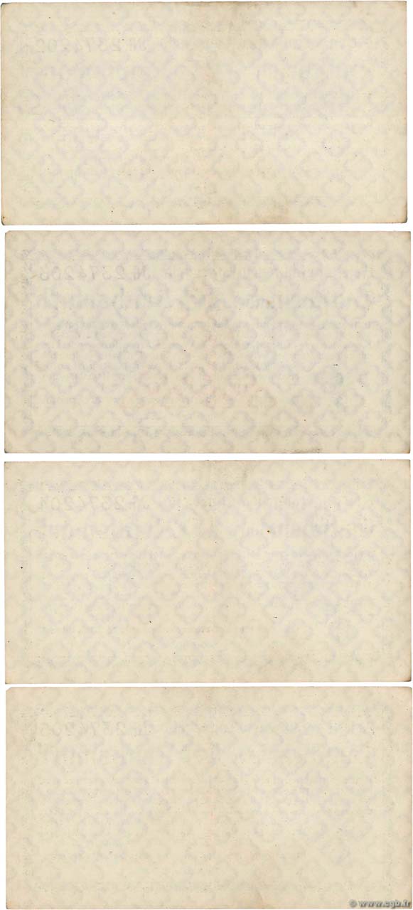 10 Reichsmark Consécutifs ALLEMAGNE 1939 R.521a 4280202 Billets