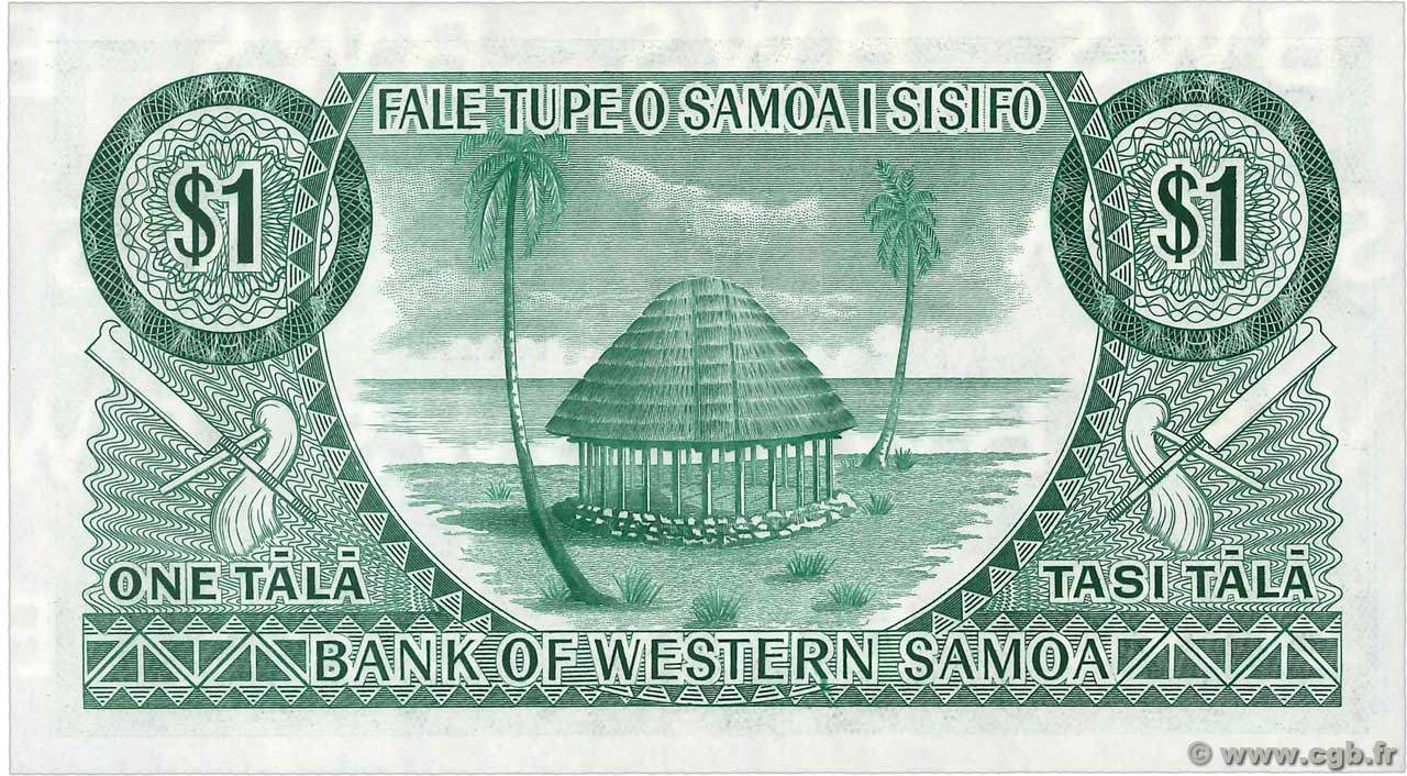 1 Tala SAMOA 1967 P.16d 4390478 Billets