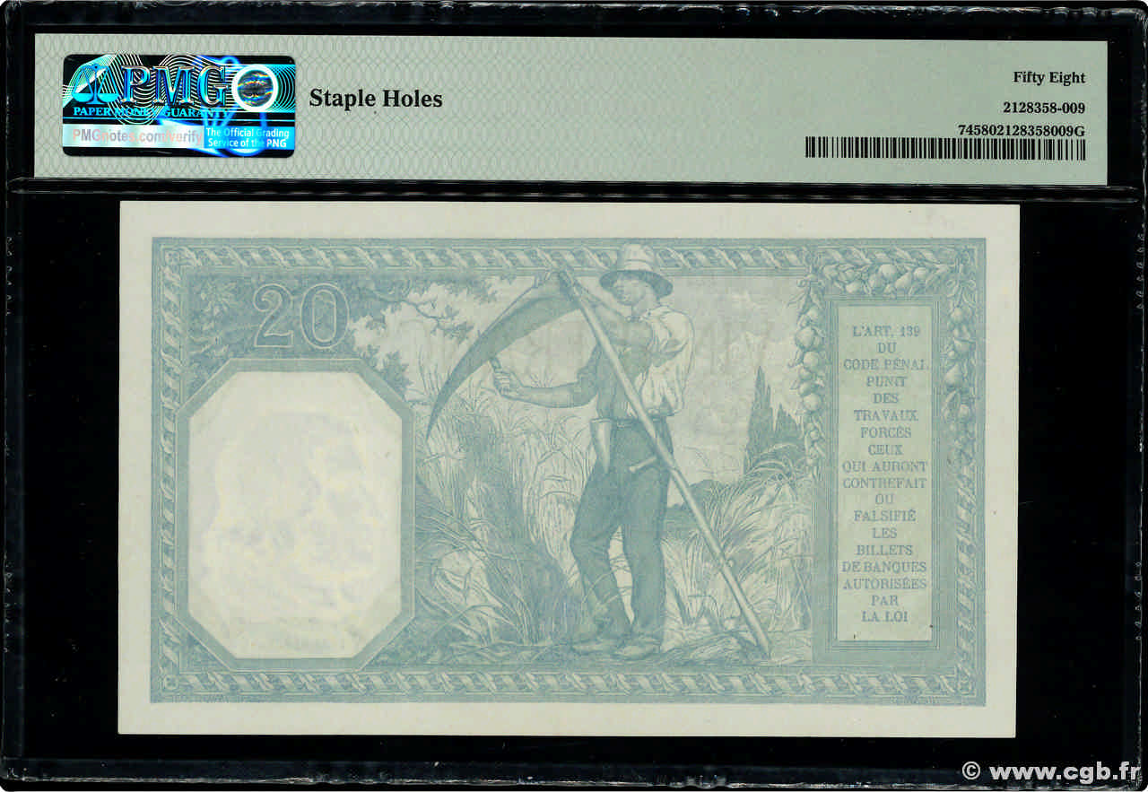 20 Francs BAYARD FRANCE 1918 F.11.03 4590282 Billets