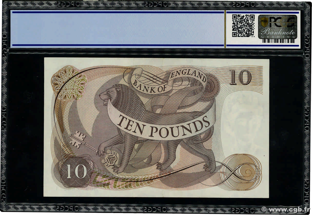 10 Pounds Remplacement ENGLAND 1970 P.376r 4600047 Banknotes