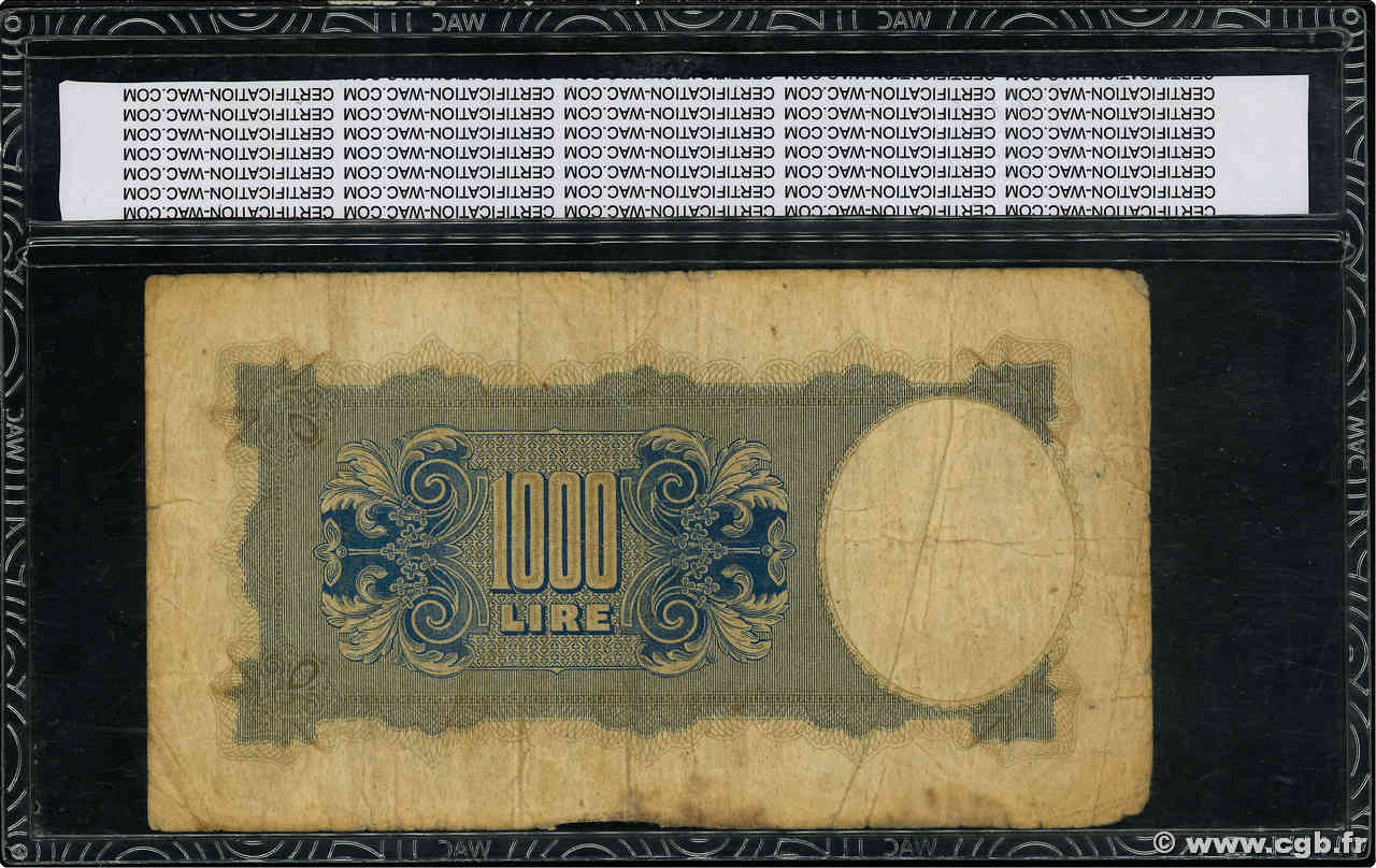 1000 Lire LIBYA 1943 P.M8 4670710 Banknotes