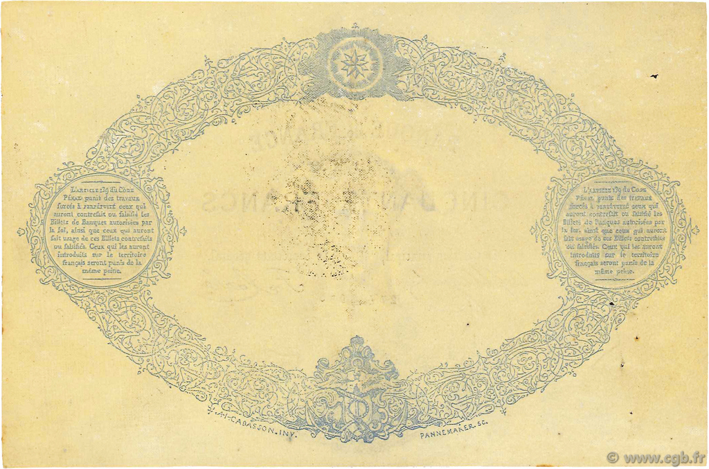 50 Francs type 1868 FRANCE 1883 F.A38.13 p26_0019 Banknotes