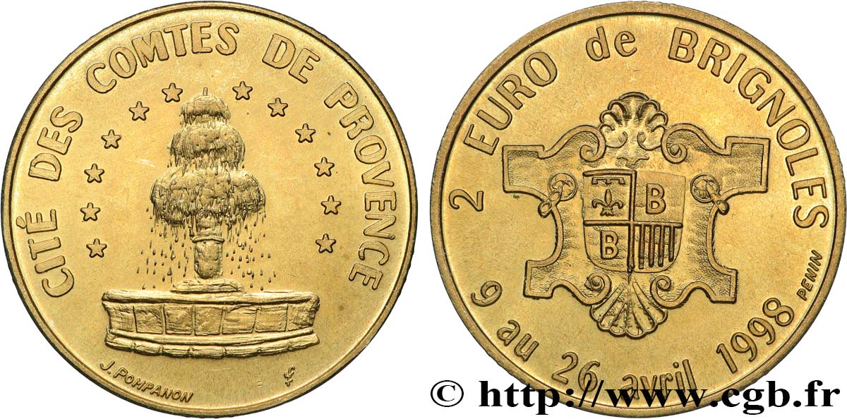 FRANCE 2 Euro de Brignoles (9 - 26 avril 1998) 1998 feu_848181 Euros