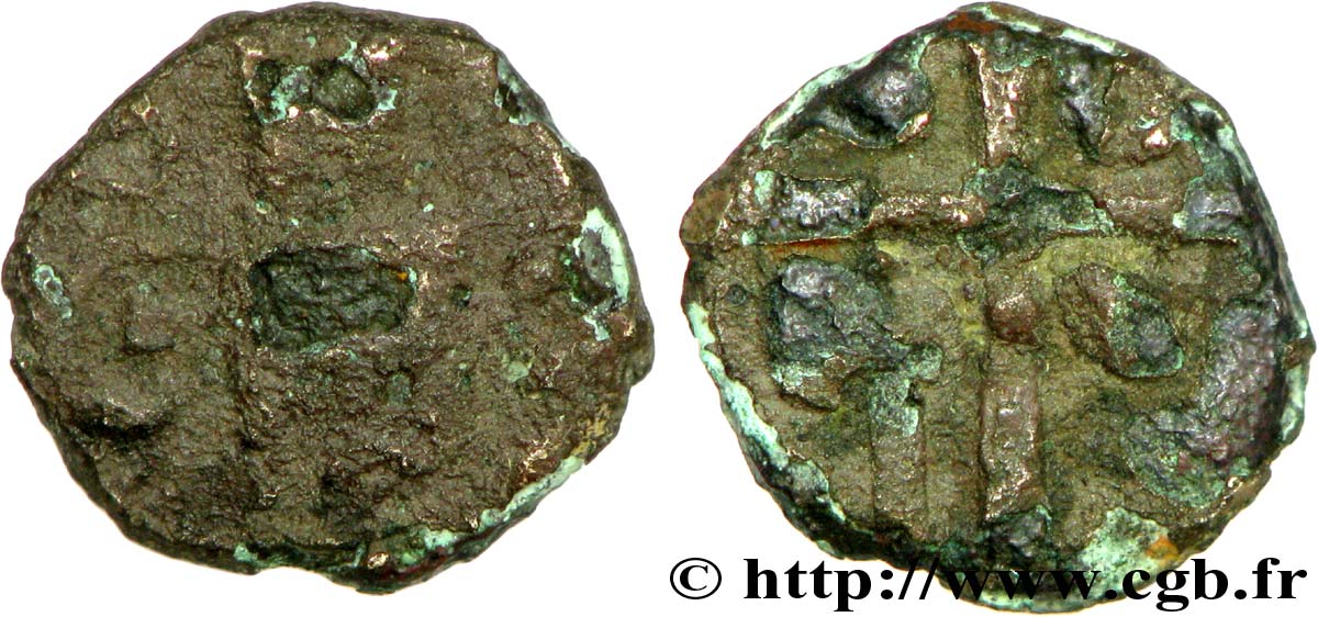VOLQUES TECTOSAGES (région de Toulouse) Drachme “à la tête cubiste”, S ...