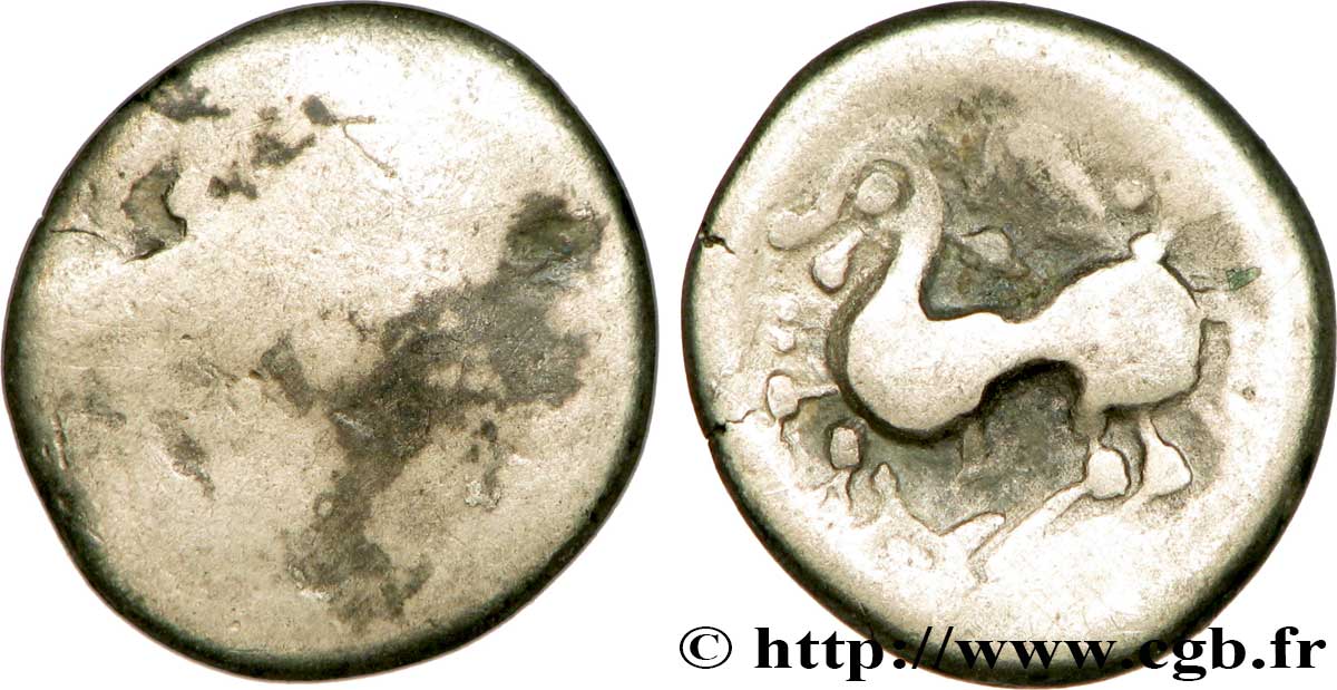 CELTES DU DANUBE - PANNONIE Drachme “type Kugelwange”, variété de ...