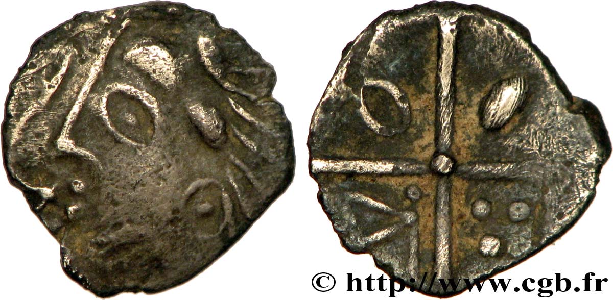 VOLQUES TECTOSAGES (région de Toulouse) Obole à la croix, S. 416 et 428 ...