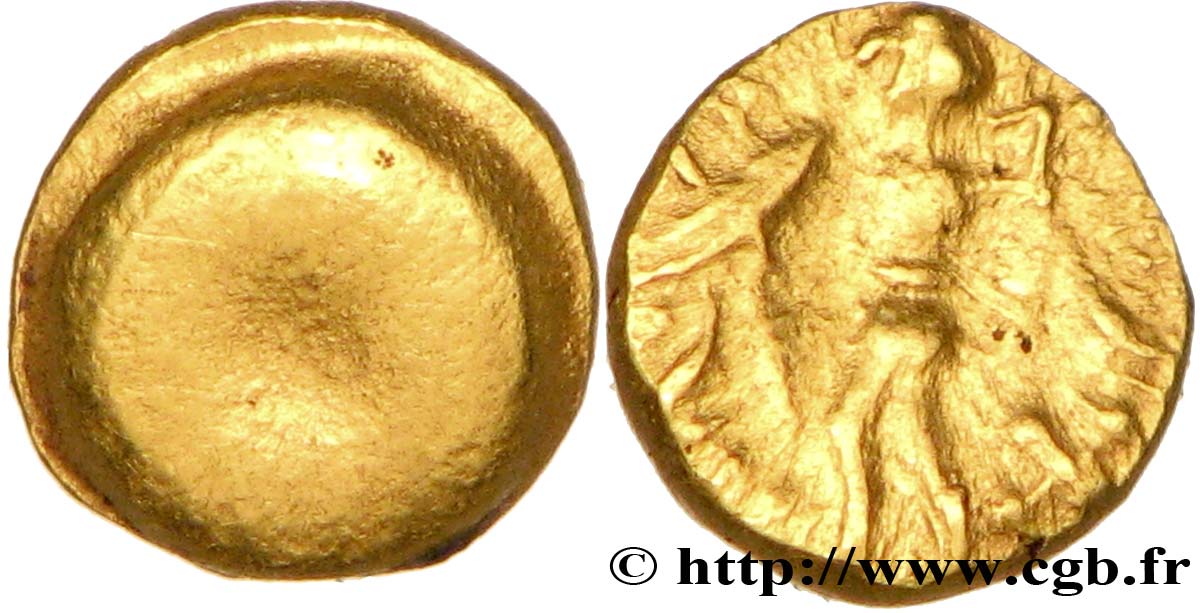 CELTES DU DANUBE - BOII DE LA TRANSPADANE - BOIENS 1/24 de statère bga ...