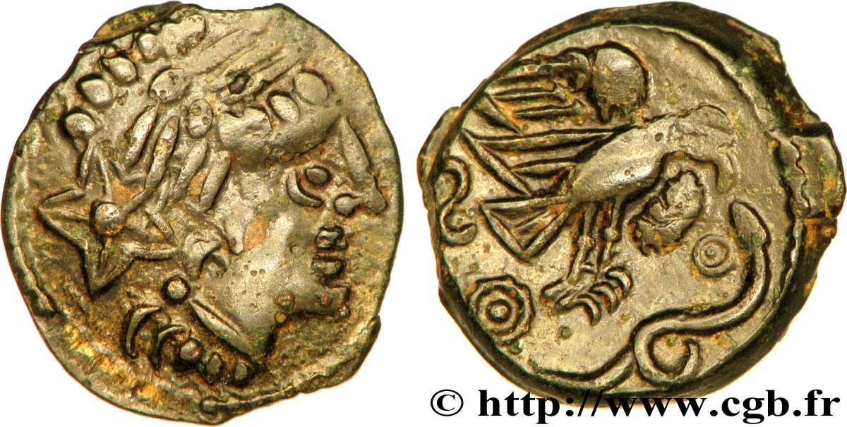 CARNUTES (Région de la Beauce) Bronze “à l’aigle et au serpent” bga ...