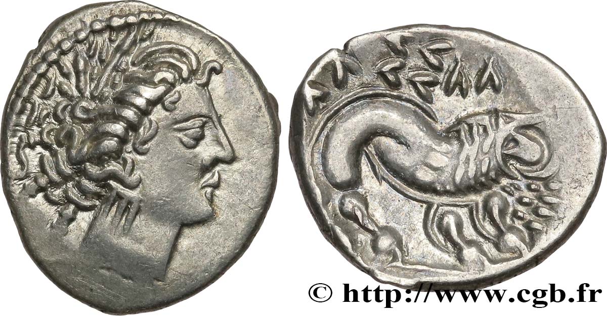 TRANSPADANE - CELTO-LIGURES “Drachme lourde”, imitation de Marseille ...