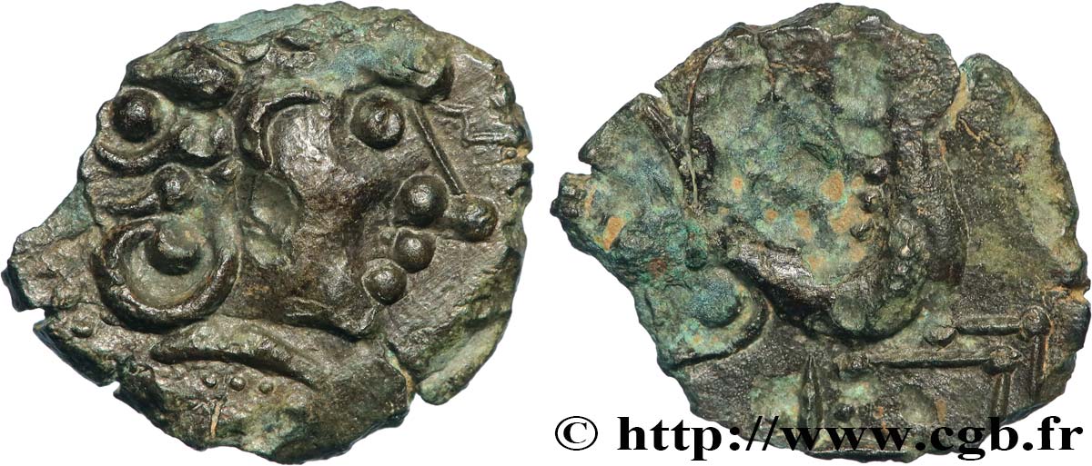 CARNUTES (Région de la Beauce) Bronze au pégase bga_852639 Gauloises