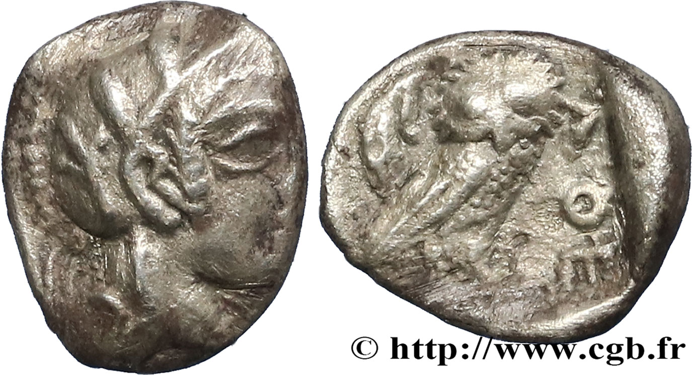 ATTICA - ATHENS Obole bgr_399696 Greek Coins