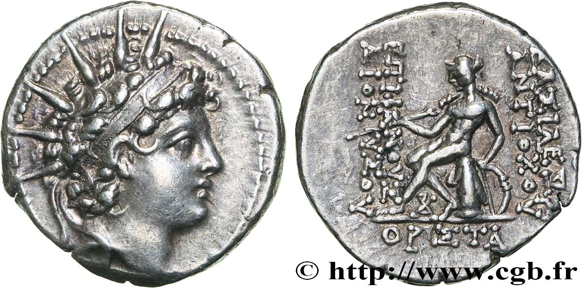 SYRIA - SELEUKID KINGDOM - ANTIOCHUS VI DIONYSUS Drachme bgr_621555 ...