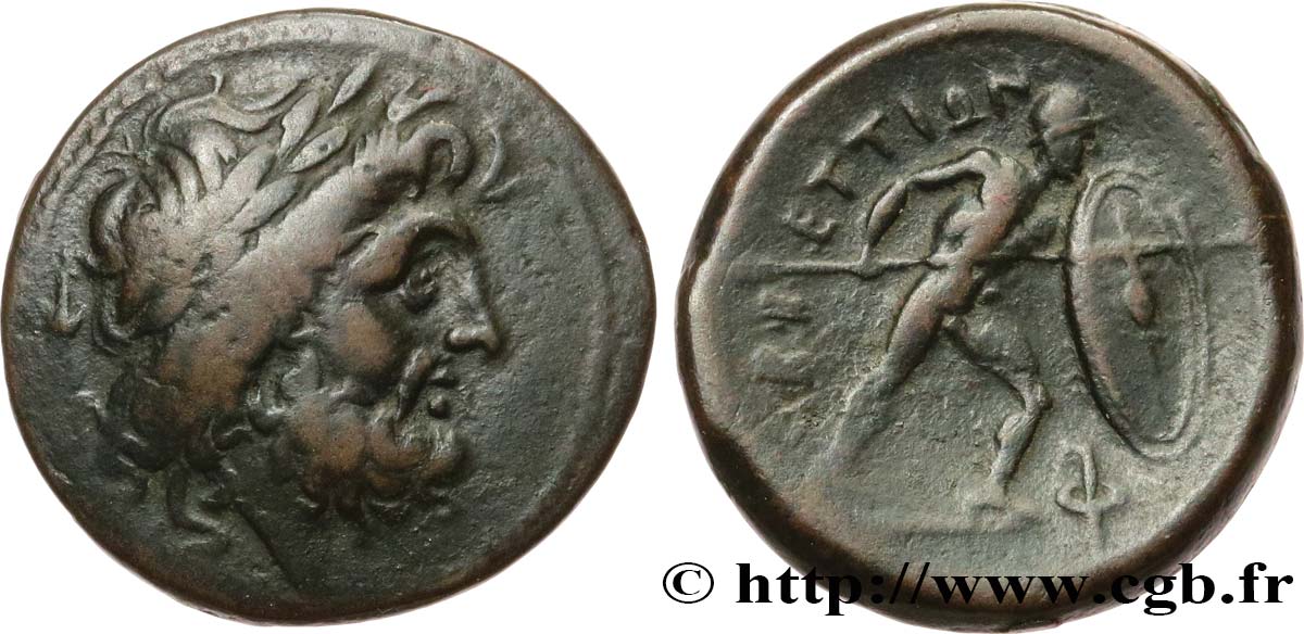 BRUTTIUM - BRUTTII - LES BRETTIENS Drachme ou unité bgr_648919 Grecques