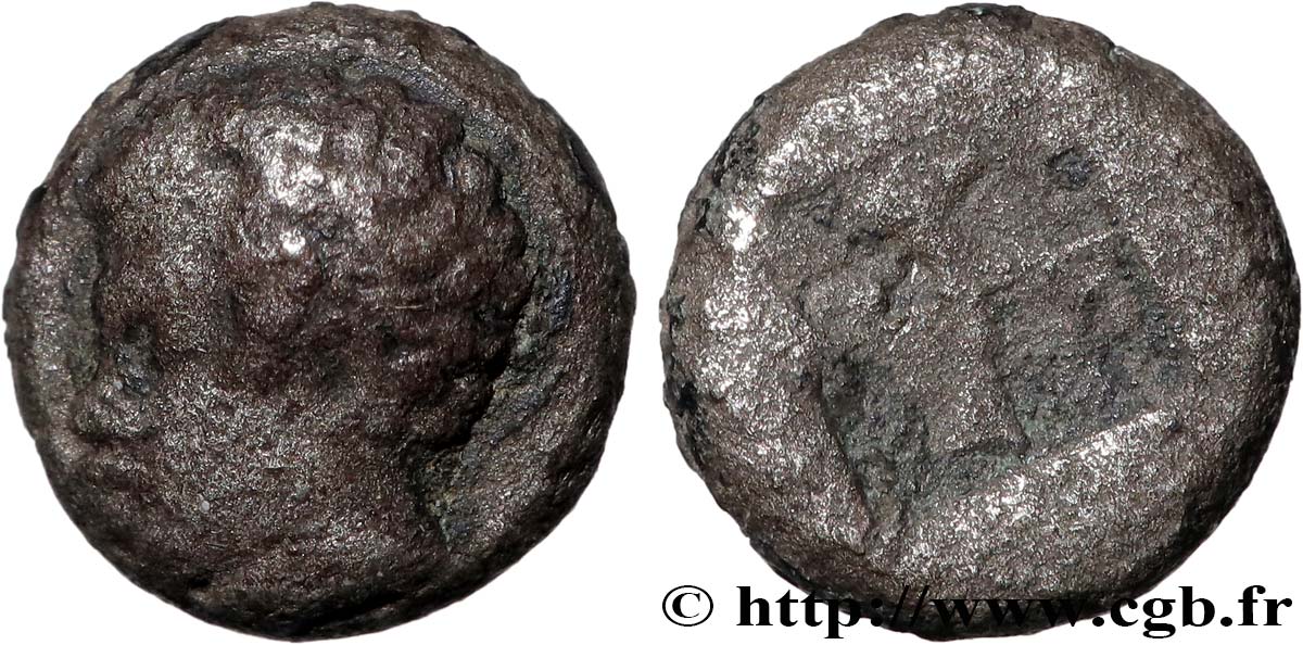 ÉOLIDE - ÎLE DE LESBOS - METHYMNA 1/12 de statère bgr_836365 Grecques