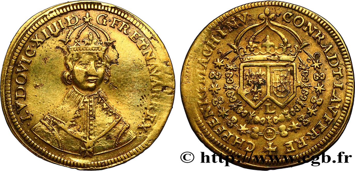 ROUYER - X. JETONS DE NUREMBERG Louis XIV - Couronnement ? n.d. fjt ...