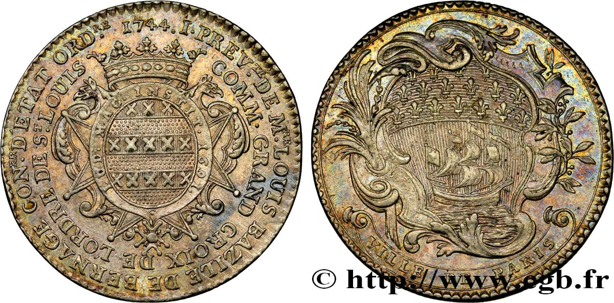 ILE DE FRANCE - VILLES et NOBLESSE Louis - Basile de Bernage, prévôt de ...