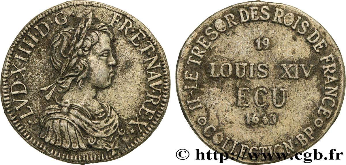Jetons BP LOUIS XIV - Ecu - n°19 1968 fjt_679159 Jetons