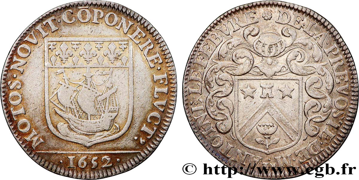 ILE DE FRANCE - VILLES et NOBLESSE Antoine Le Febvre ou Le Fèvre ou ...