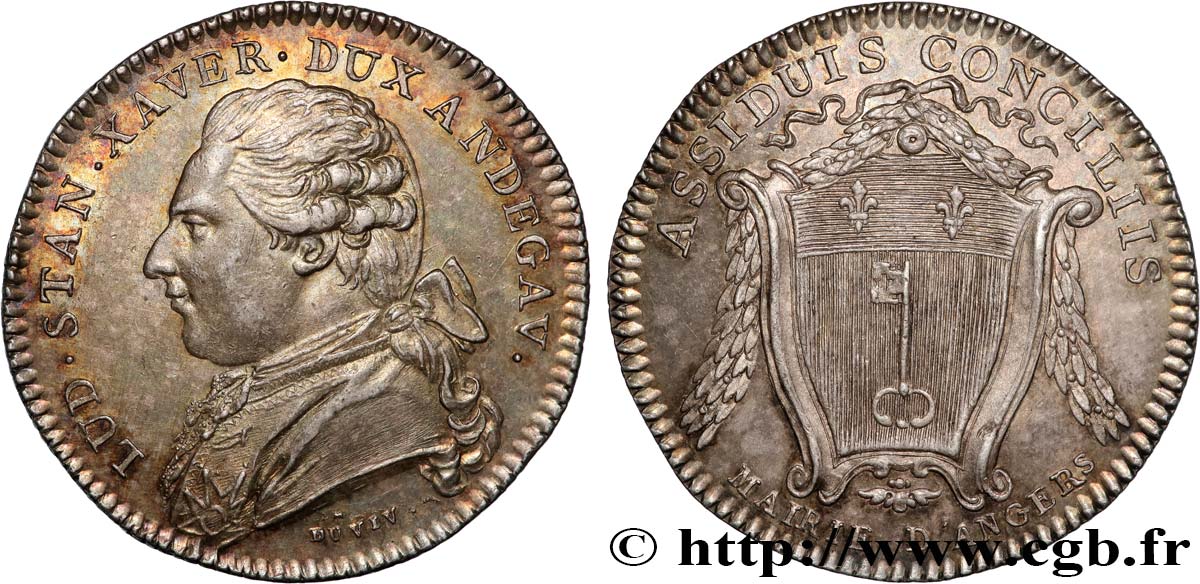 ANJOU - NOBLESSE BOURBON (L. de, comte de Provence) n.d. fjt_888030 Jetons