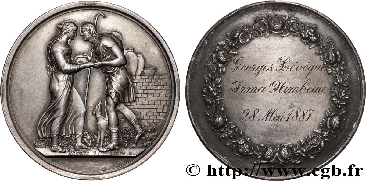 AMOUR ET MARIAGE Médaille de mariage, Jacob et Rachel, Stéphanie ...