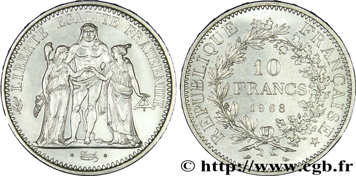 10 francs Hercule 1968 F.364/7 fmd_113249 Modernes