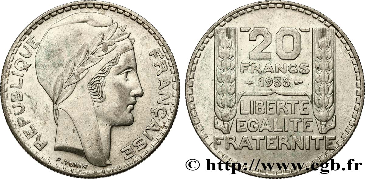 20 francs Turin 1938 F.400/9 fmd_460693 Modernes
