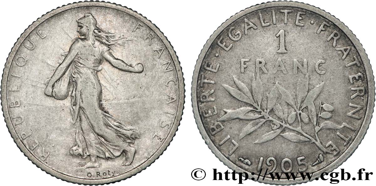 1 franc Semeuse 1905 Paris F.217/10 fmd_847090 Modernes