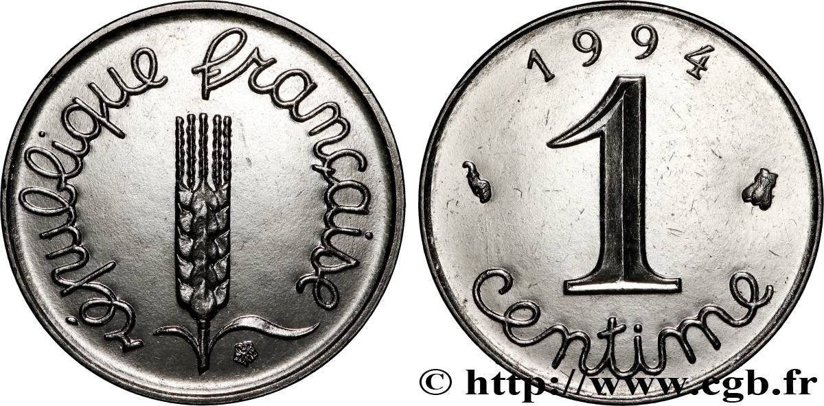 1 centime Épi 1994 Pessac F.106/54 fmd_968848 Modern coins